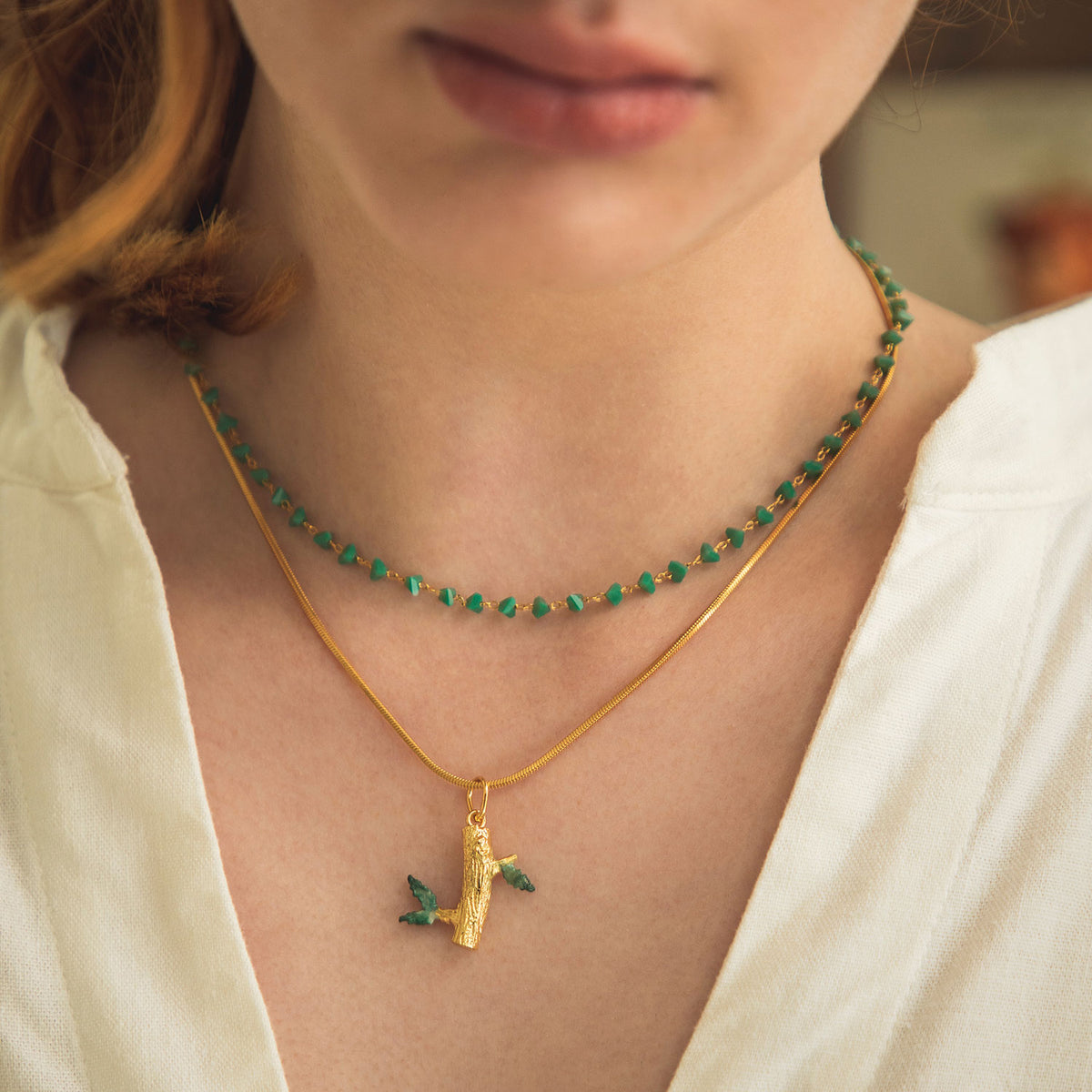 COLLAR GINGER LARGO – Pajarolimon Colombia